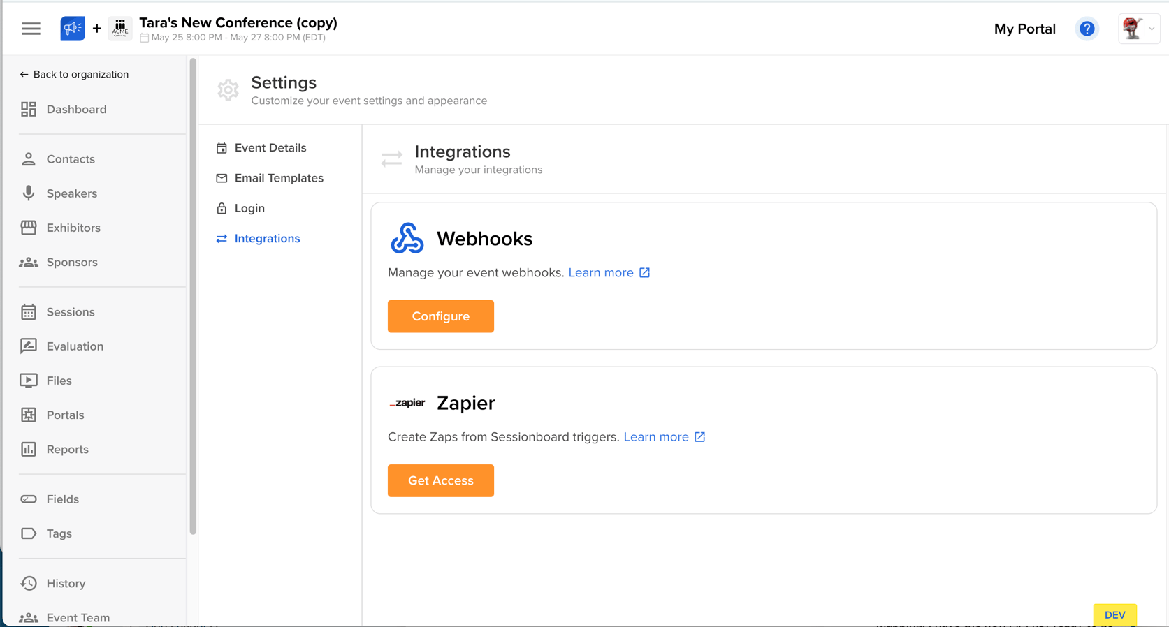 Zapier Integration