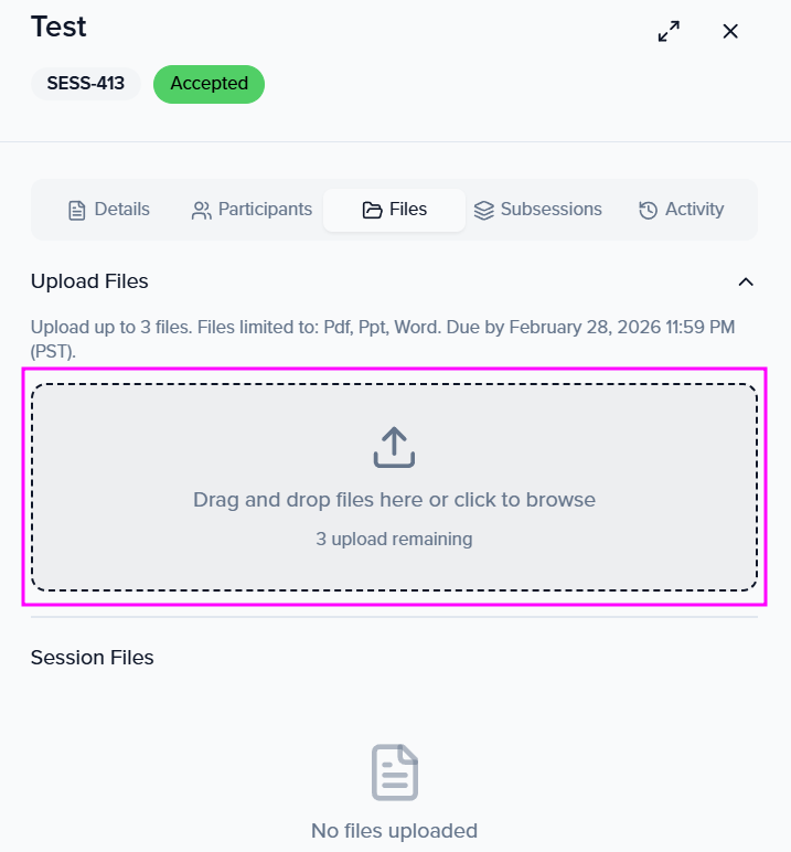Enable, Upload, & Download Files
