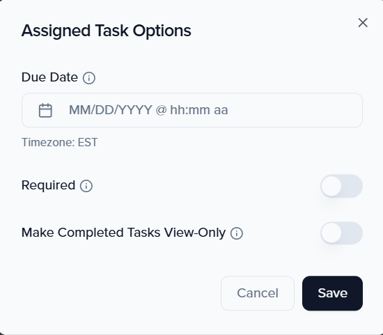 Assigning Tasks to Contacts and Groups (Including Bulk Assignments)